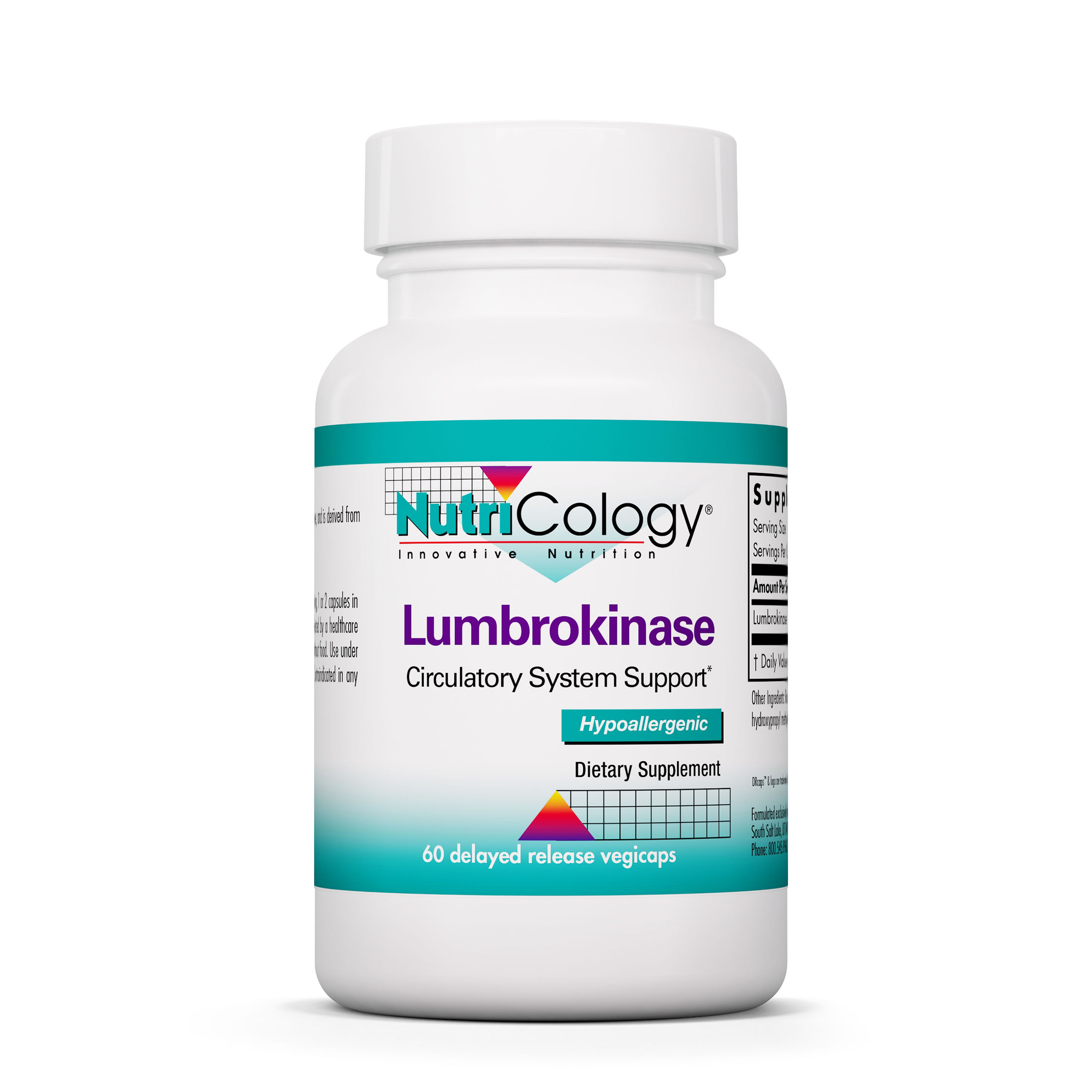 Nutricology Lumbrokinase, Capsules, 60-Count for sale online | eBay